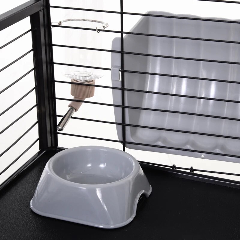 Cusca pentru iepuri, chinchilla sau porci de guineea, PawHut, 88 x 128. ...