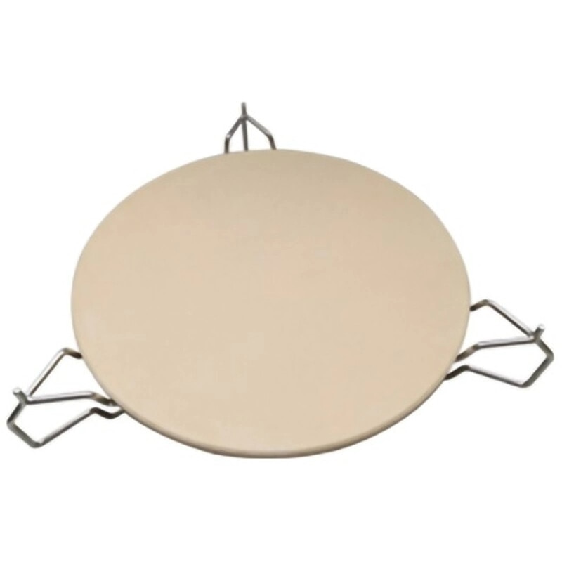 Inaltator inox cu piatra pizza pentru gratar Kamado 21 - eMAG.ro