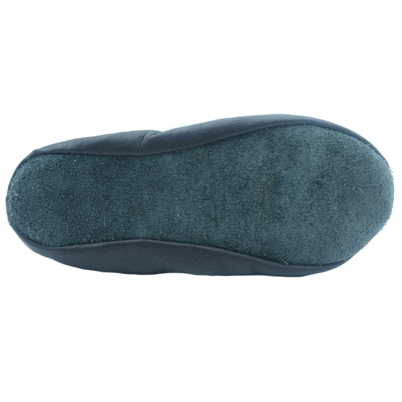Pantofi din piele pentru balet copii Mini Junior BLR2-26, Negru 26 EU ...