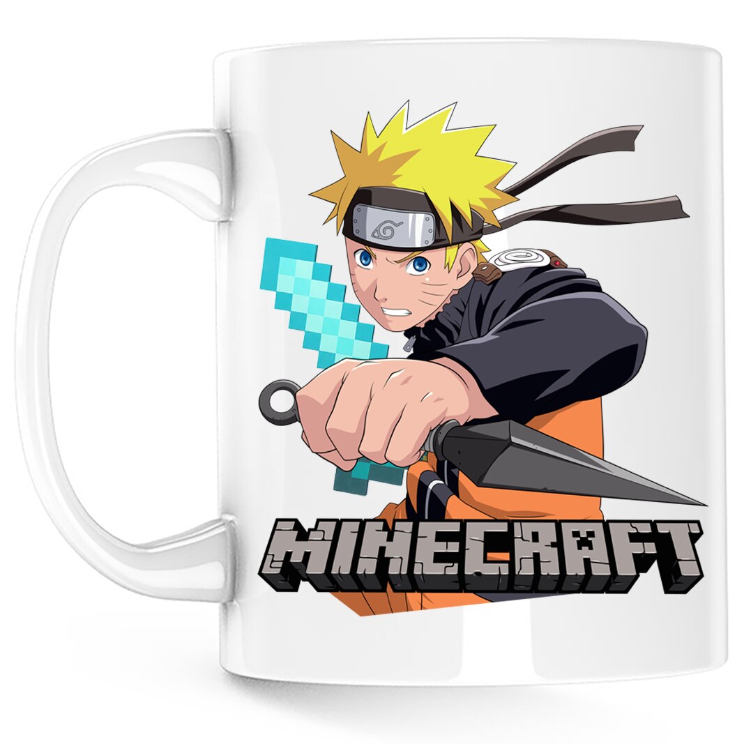 Cana Naruto Minecraft Creator Kunai Diamond Sword, alba, 330 ml - eMAG.ro