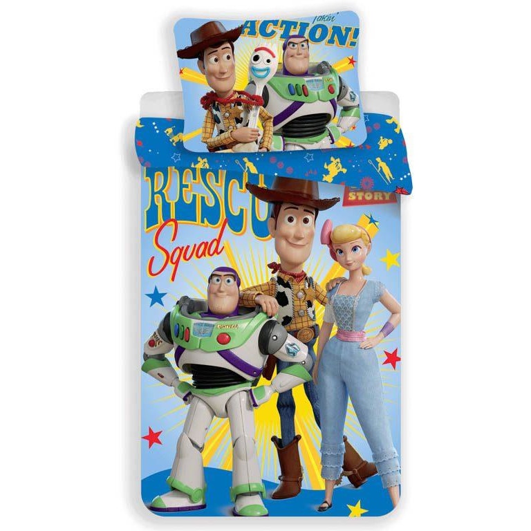Ágynemű Junior méret 100X140 cm - Toy Story - eMAG.hu