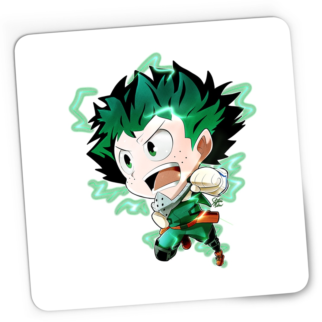 Mousepad Gaming My Hero Academia Deku Izuku Midoriya, 21x19 cm - eMAG.ro