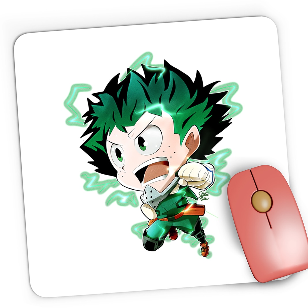 Mousepad Gaming My Hero Academia Deku Izuku Midoriya, 21x19 cm - eMAG.ro