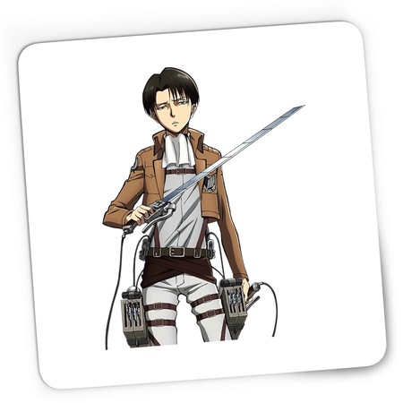 Mousepad Gaming Attack on Titan Levi Ackerman Anime Fortnite, 21x19 cm ...