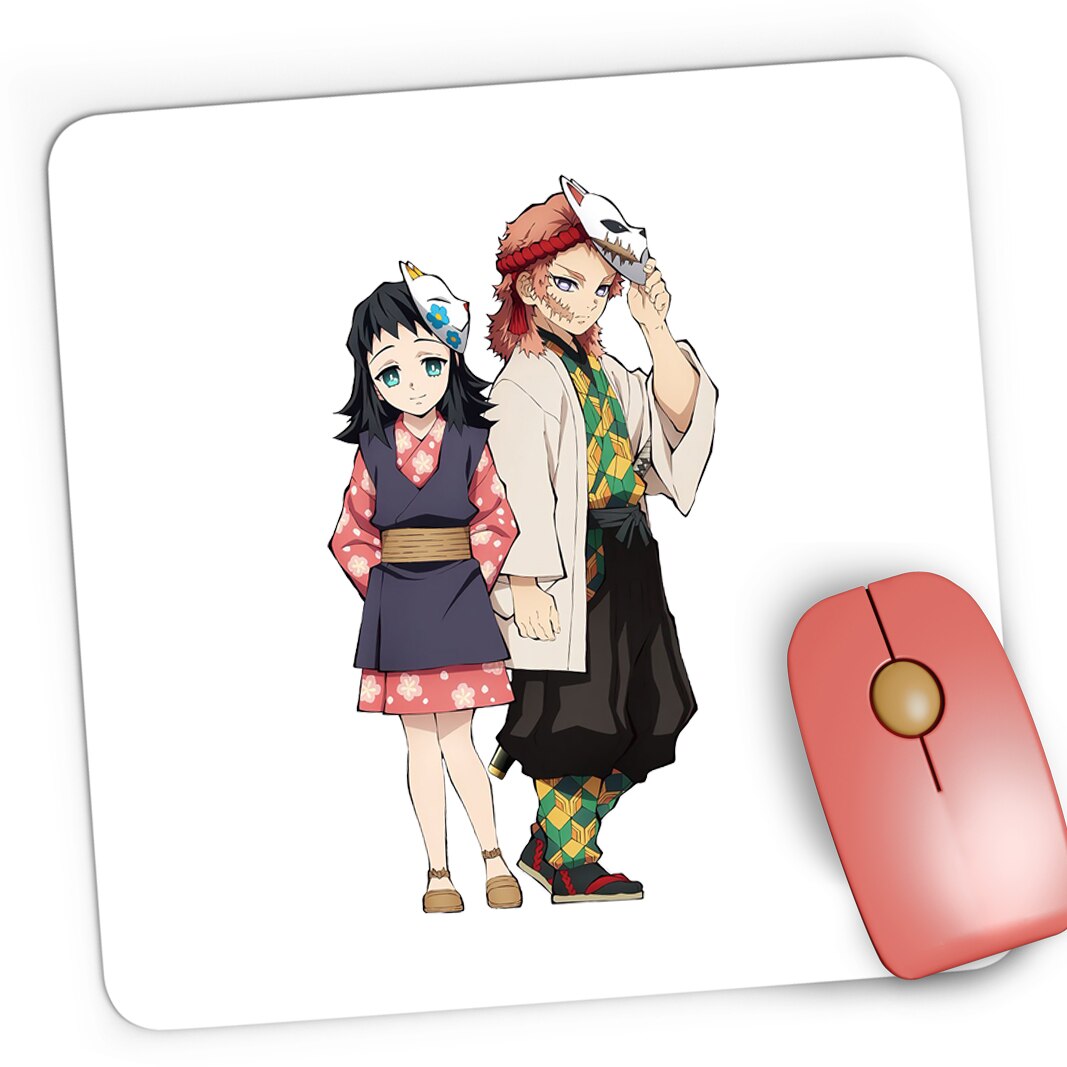 Mousepad Gaming Demon Slayer Sabito Makomo Friends, 21x19 cm - eMAG.ro