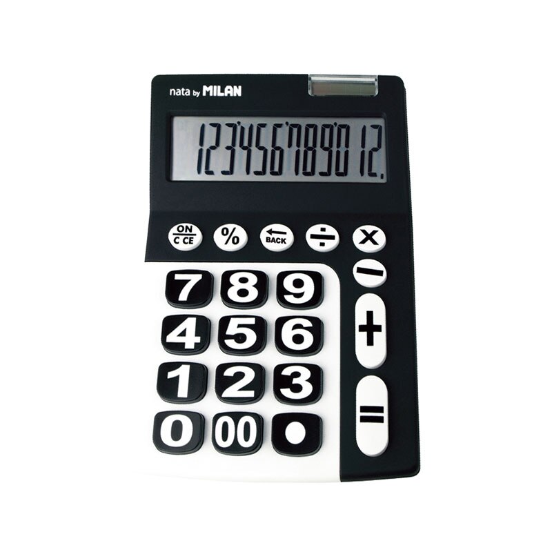 Calculator, Milan, 12 cifre, negru - eMAG.ro