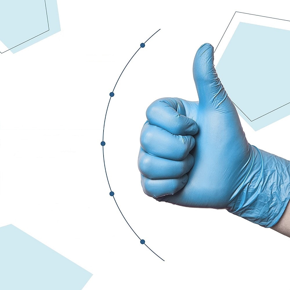 INTCO Synmax Vinyl eldobható vizsgálati kesztyű, 5 dobozos készlet ...