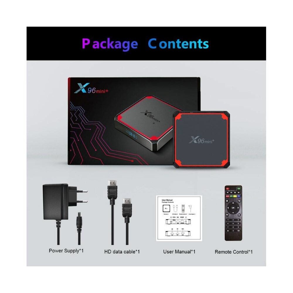 Мултимедия плеър KA Digital X96 MiniPlus, Amlogic S905W4, Smart TV Box ...