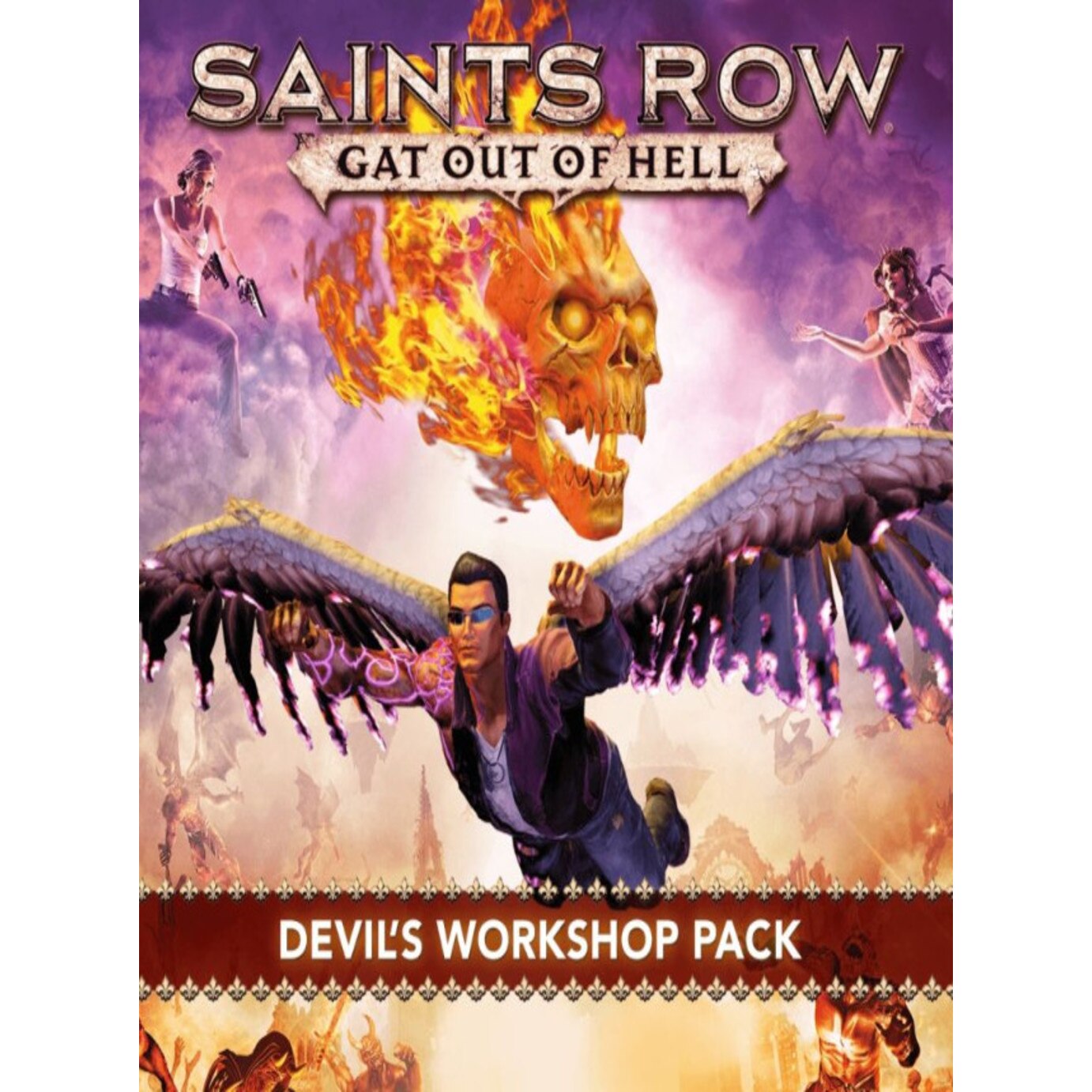 Joc Saints Row Gat Out Of Hell + Devil's Workshop Pack Pentru PC Key - eMAG.ro