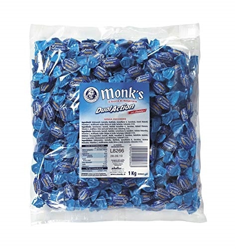 Bomboane fara zahar Dual Action Light, Monk's, umplute cu sirop de ...