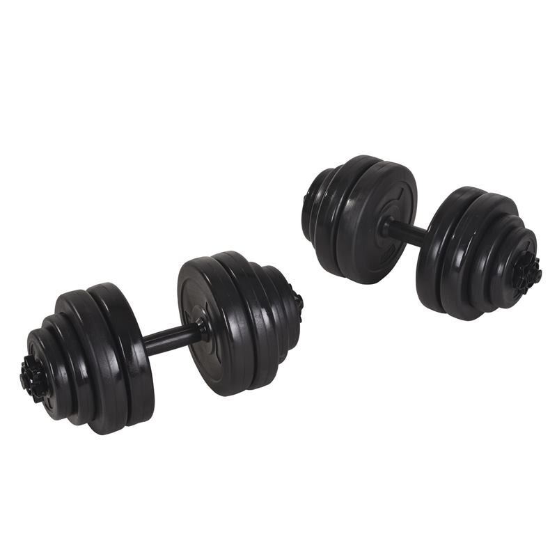 Set gantere reglabile 30 kg (2X15 kg) - eMAG.ro