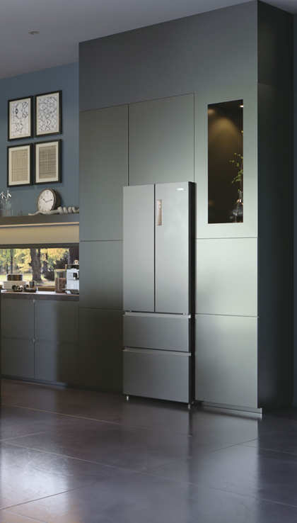Side by side Haier HB17FPAAA, French Door, 446 l, Total No Frost, Motor ...
