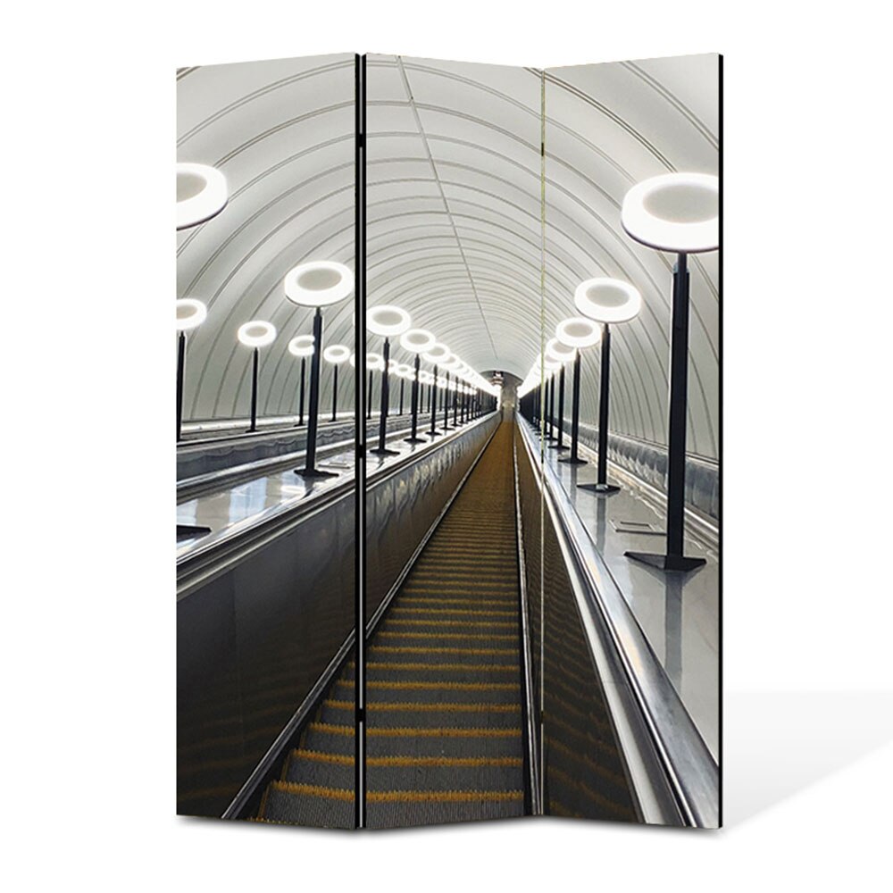 Paravan 3 piese Premium TrueColor, Art Star, Scari rulante luminate ...