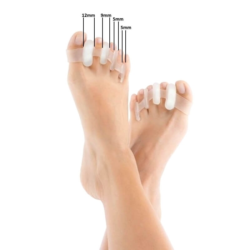 Set Separatoare Degete Picior, Ajuta la Pozitionarea Corecta a ...