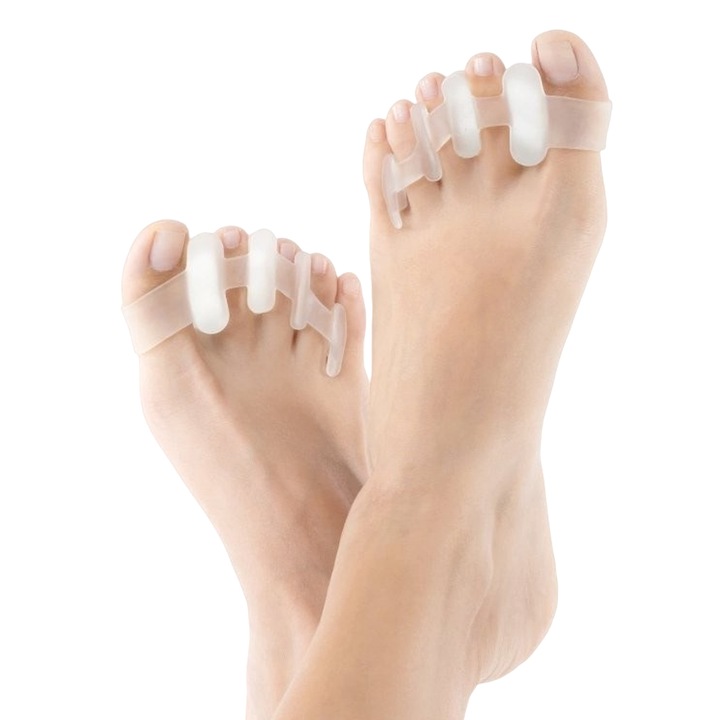 Set Separatoare Degete Picior, Ajuta la Pozitionarea Corecta a ...