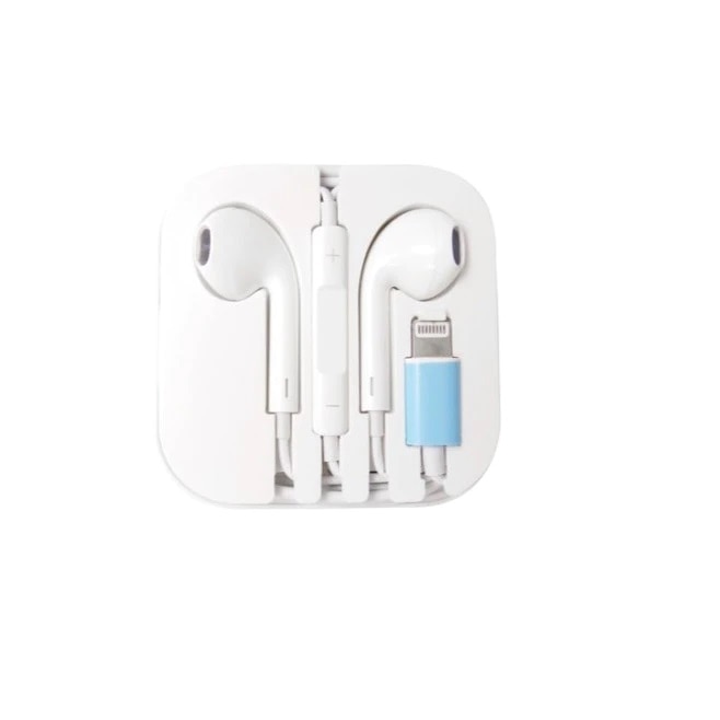 Casti audio, compatibile Apple Iphone, Lightning, Alb - eMAG.ro