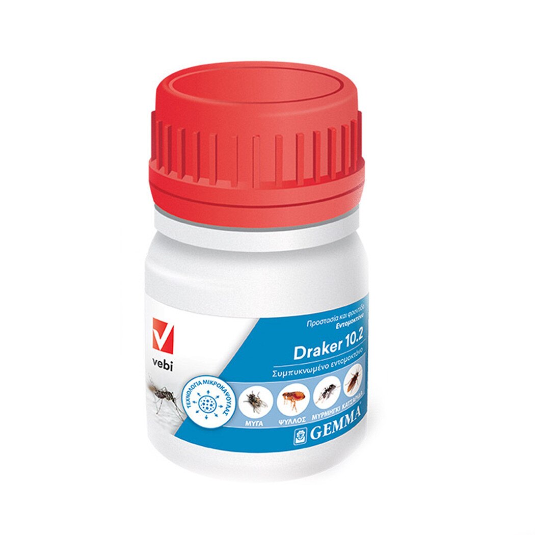 Insecticid profesional microincapsulat, Draker 10.2 anti gandaci, muste, tantari, furnici, 50 ml ...