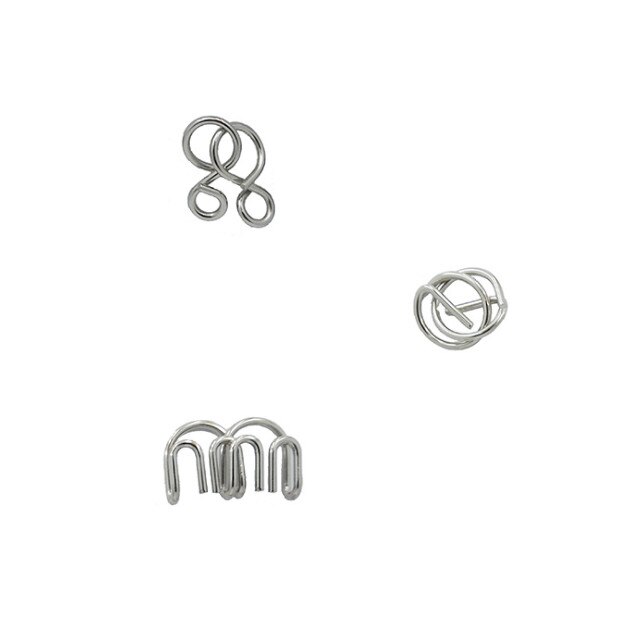 Joc de inteligenta Mini Puzzle Metal HARDEST - eMAG.ro
