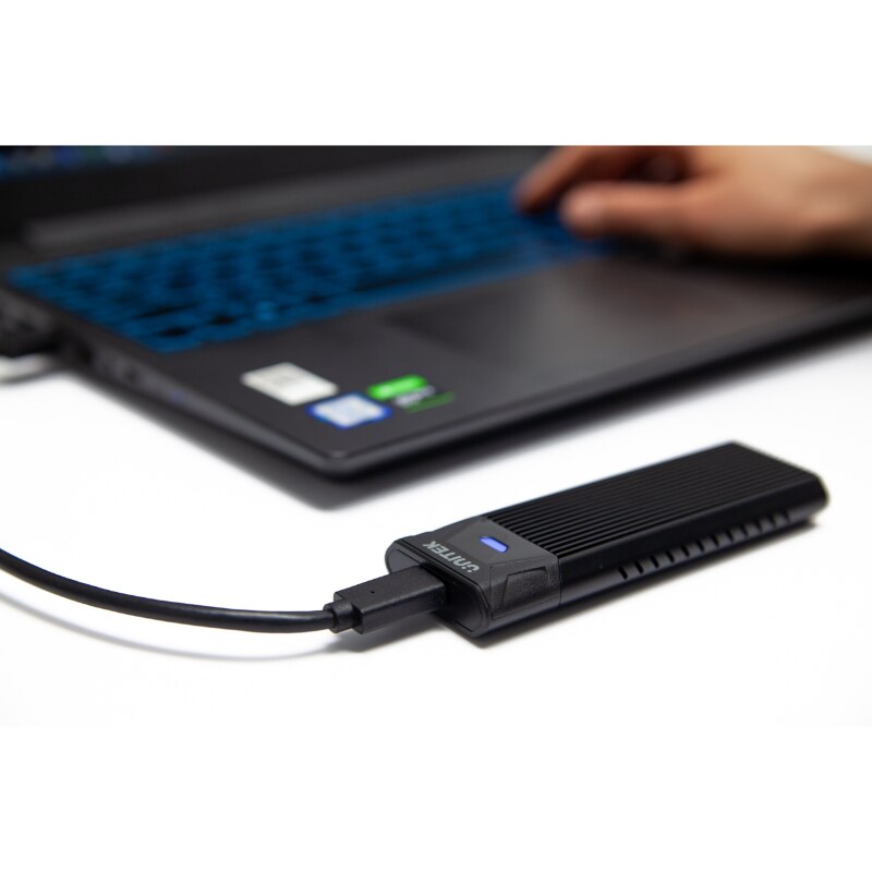 Unitek SSD tok, NVME, PCIE, SSD meghajtó, M.2, USB 3.1 Gen2 C-típus ...