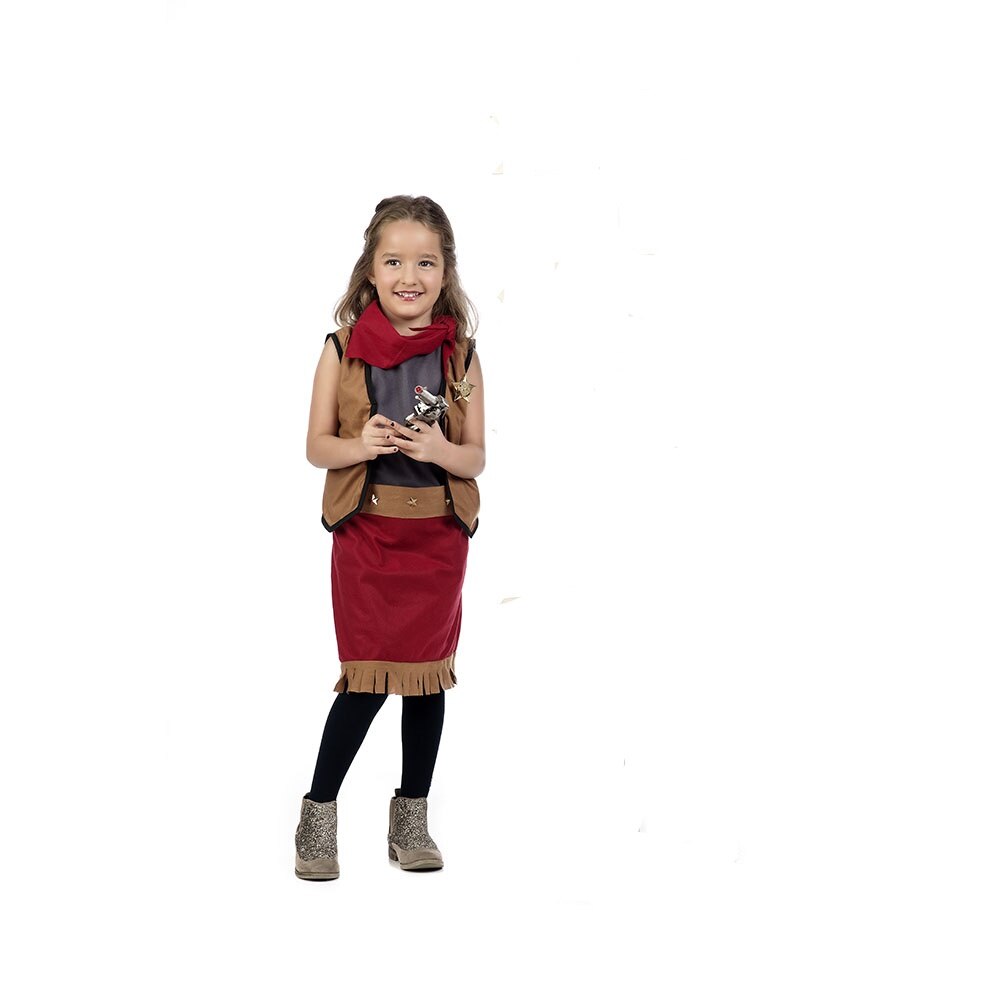 Costum Vestul Salbatic Fata, XS, 2-3 ani - eMAG.ro