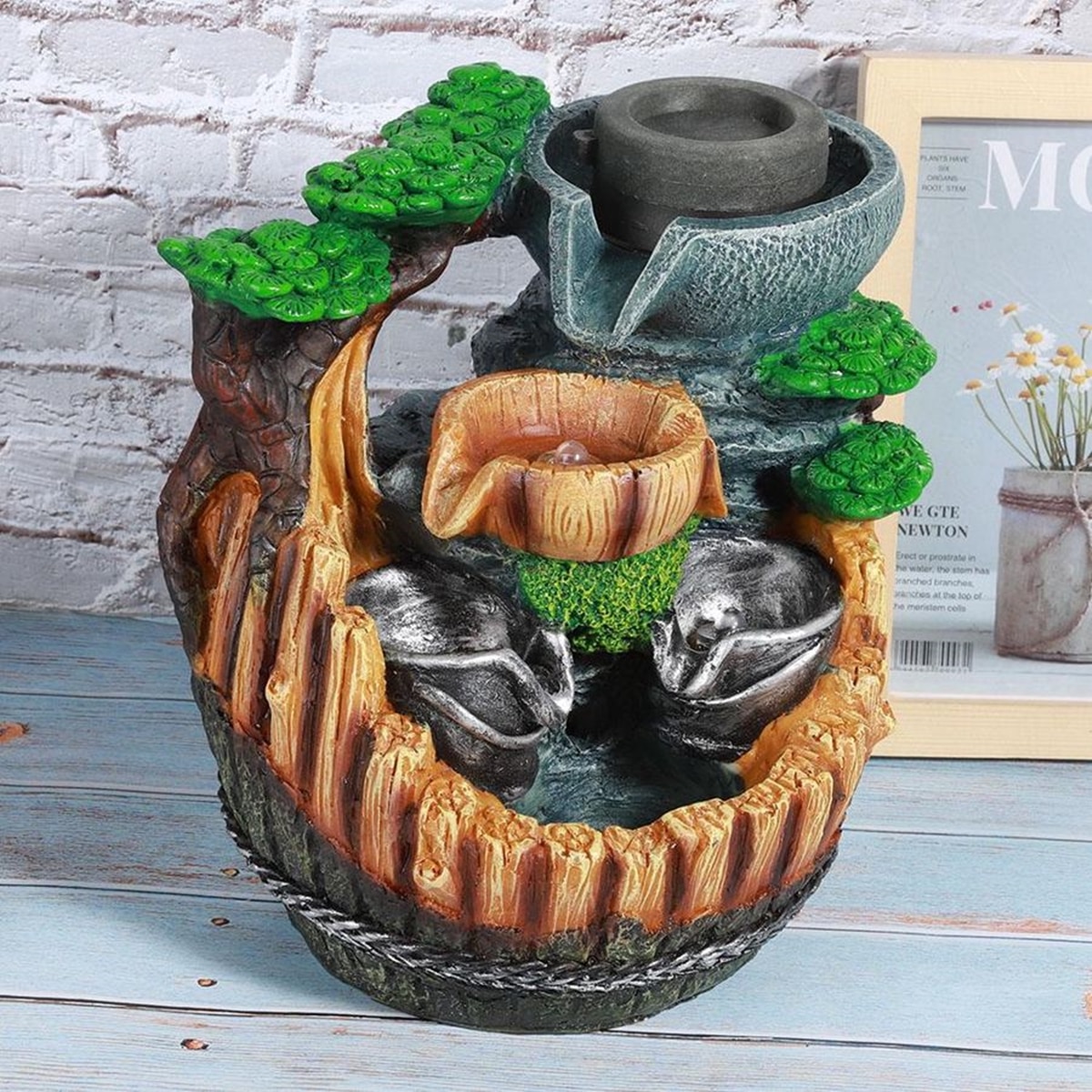 Fantana arteziana, de interior 24 cm, Magrot 002 feng shui - eMAG.ro