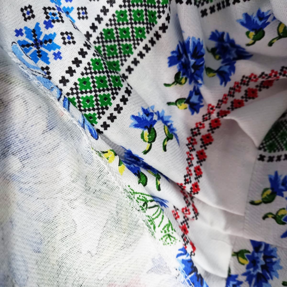 Rochie fete MCF traditionala Crisana multicolora de vara bumbac - eMAG.ro