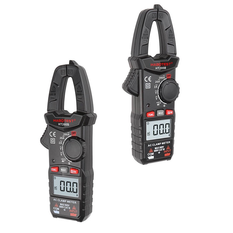 Multimetru Digital, Habotest HT200B, Clamp Meter, RMS, Tester Diode ...