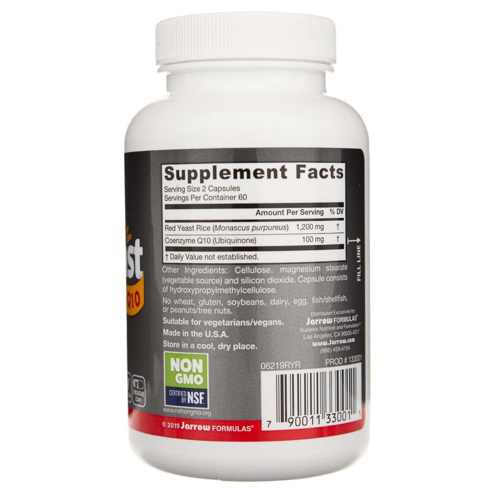 Supliment alimentar Jarrow Formulas, Drojdie rosie, 120 capsule - eMAG.ro