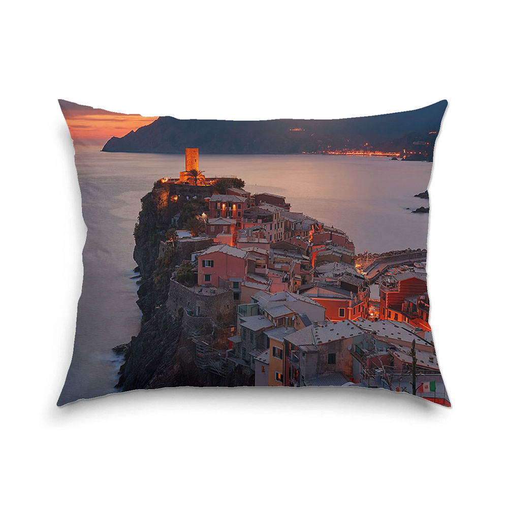 Dekoratív párna Art Star, Cinque Terre Nemzeti Park, Urban, Modern ...