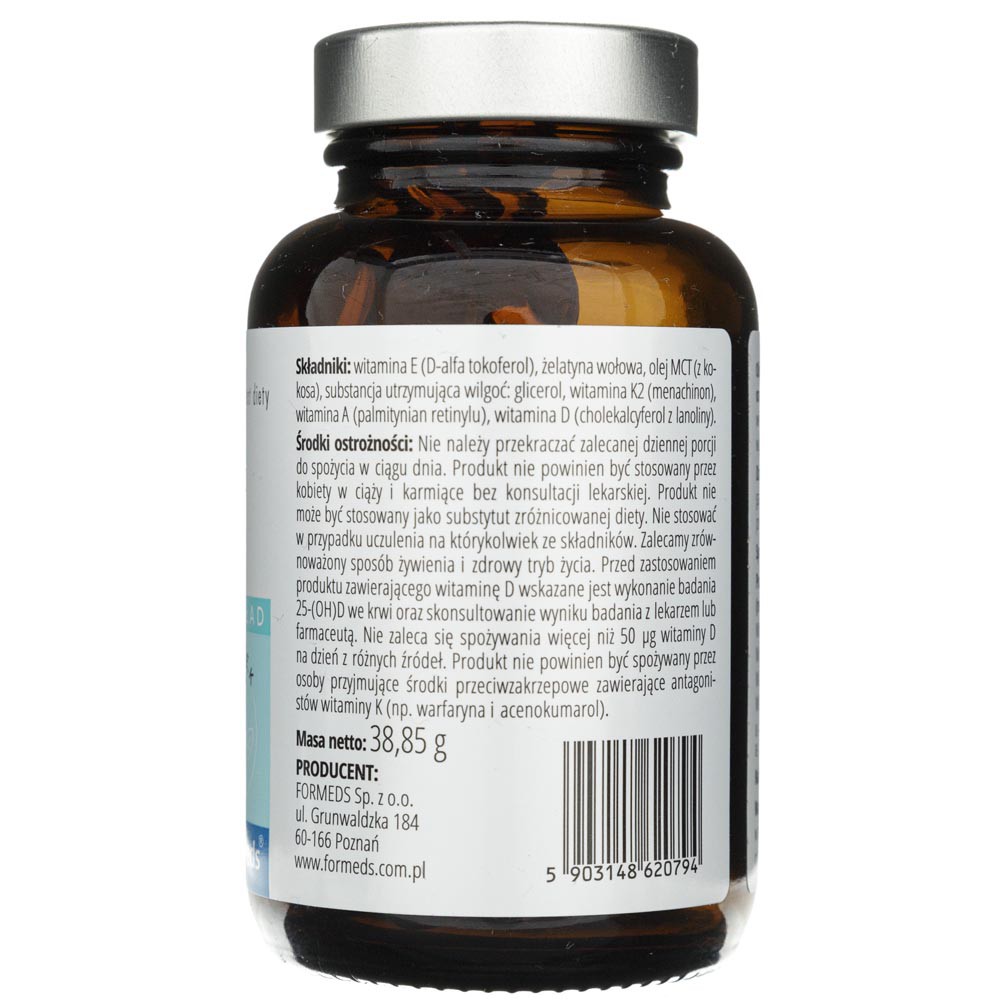 Supliment alimentar, Formeds, Olicaps, Vitamine ADEK, 60 capsule - eMAG.ro