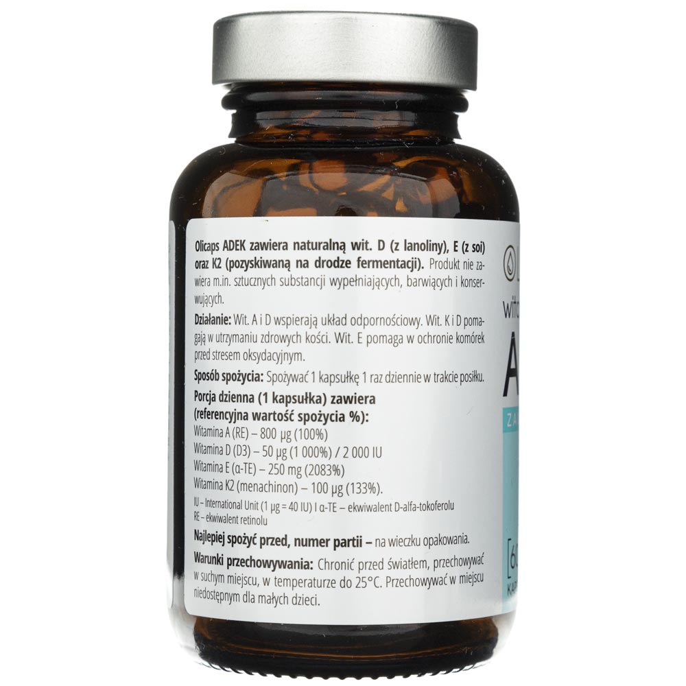 Supliment alimentar, Formeds, Olicaps, Vitamine ADEK, 60 capsule - eMAG.ro