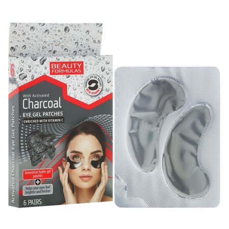 Set Plasturi Tratament pentru ochi cu Carbune Activ si Vitamina C ...