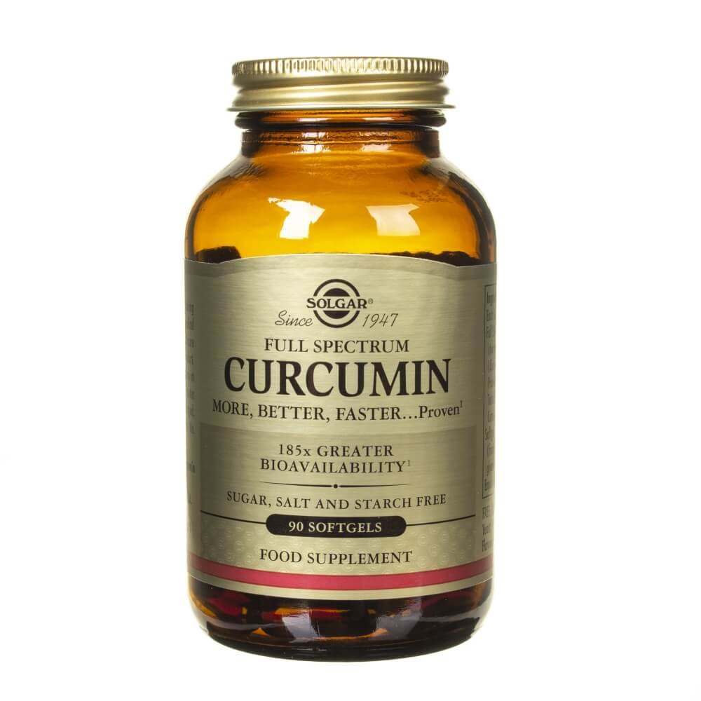 Supliment alimentar Solgar, Curcumin Full Spectrum, 90 capsule - eMAG.ro