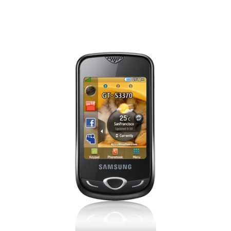 Telefon mobil Samsung S3370 Corby 3G Black - eMAG.ro