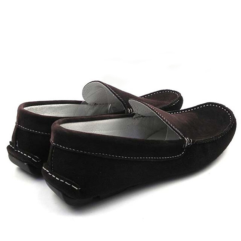 Mocasini din piele intoarsa Peter, maro, 42 - eMAG.ro