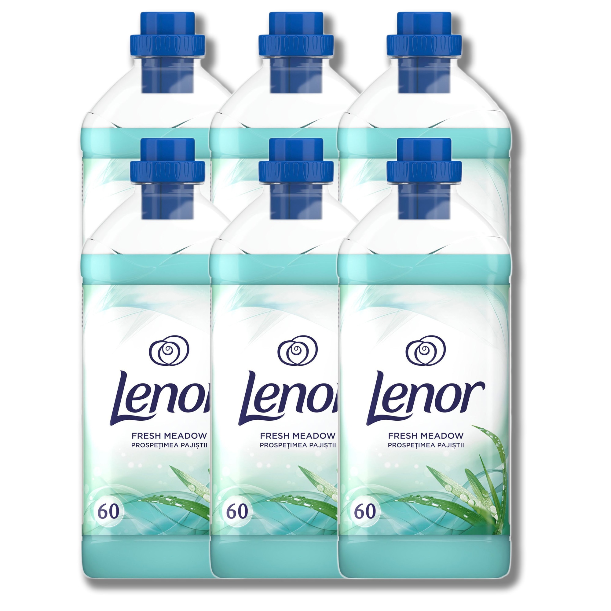 Lenor Fresh Meadow Textilöblítő 6x60 Mosáshoz, 6x1.8 l - eMAG.hu