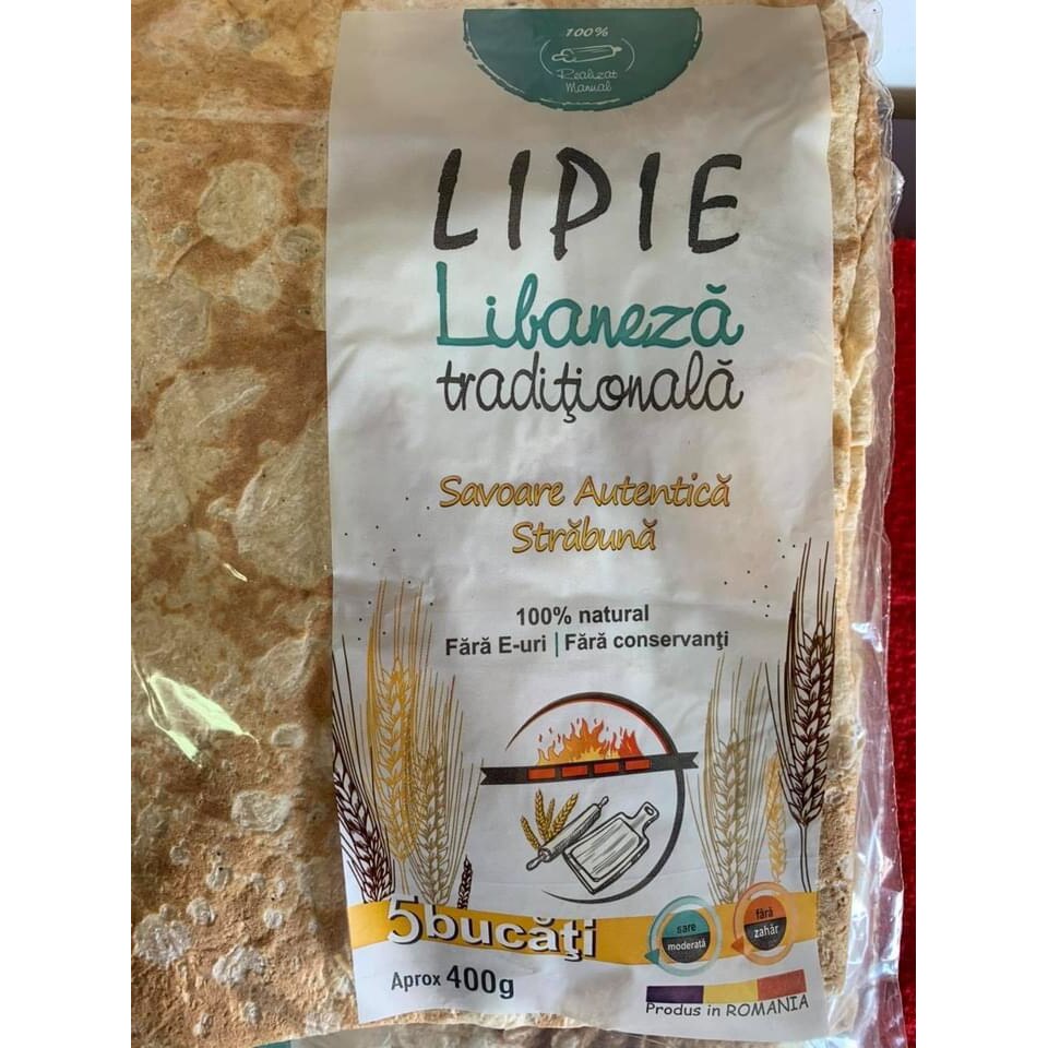 Lipie traditionala libaneza, Lebfood, 400 g - eMAG.ro