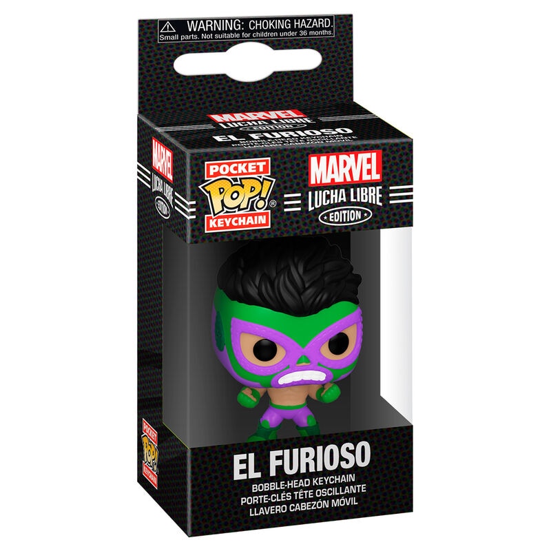 Фигурка Funko Pop Keychain - Marvel Luchadores Hulk El Furioso - eMAG.bg