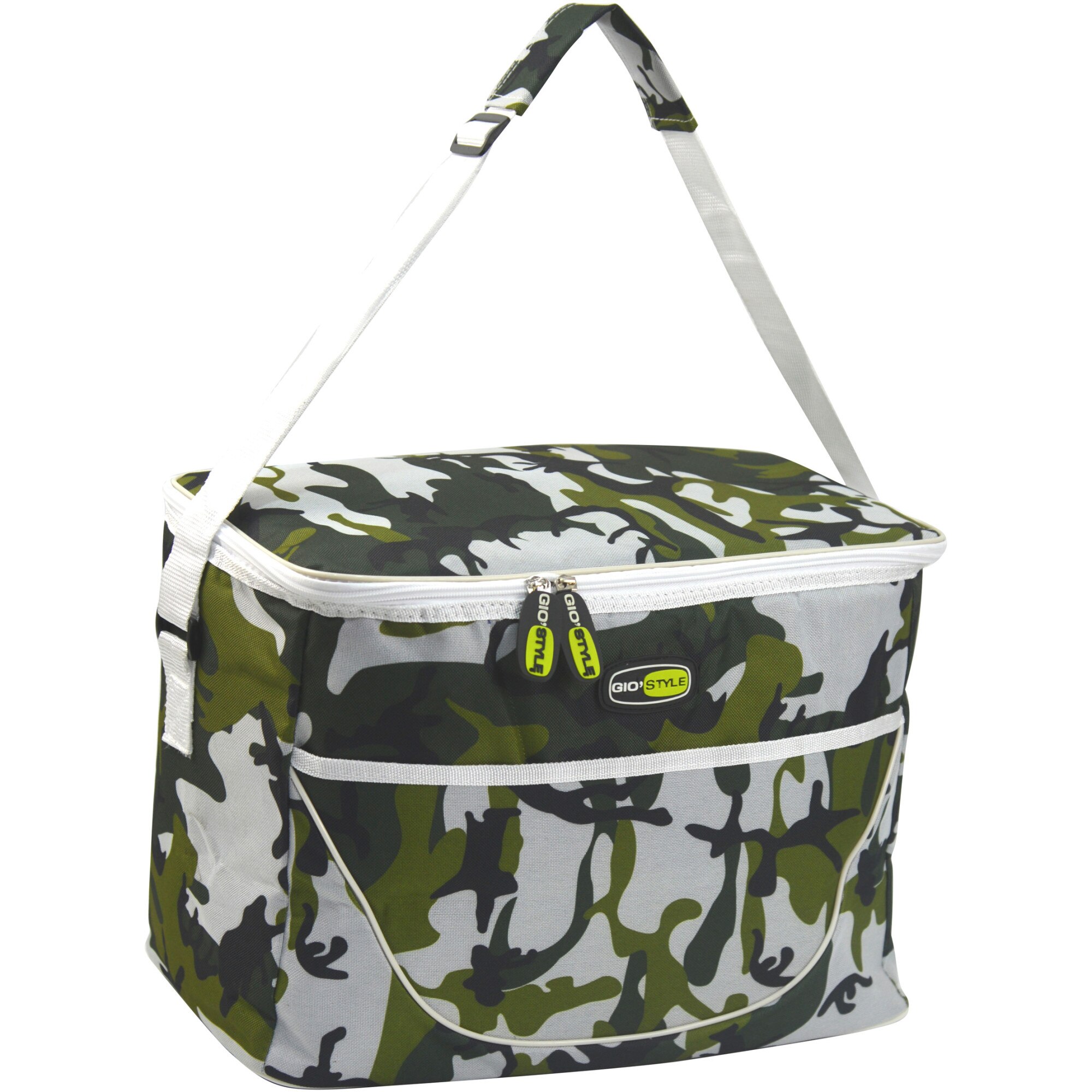 Geanta frigorifica Giostyle Camouflage 28 litri, white - eMAG.ro