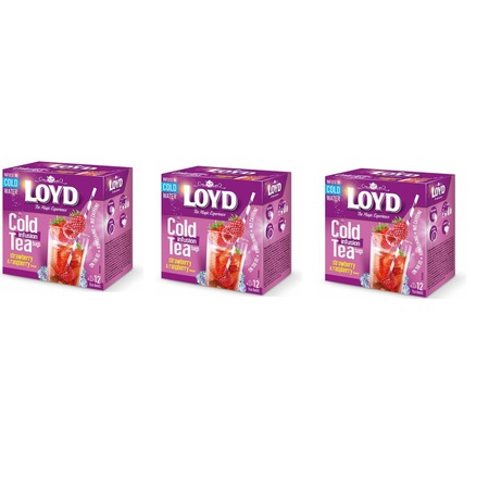 Pachet Promo Ceai Loyd Cold Infusion Strawberry & Rasberry flavour ...