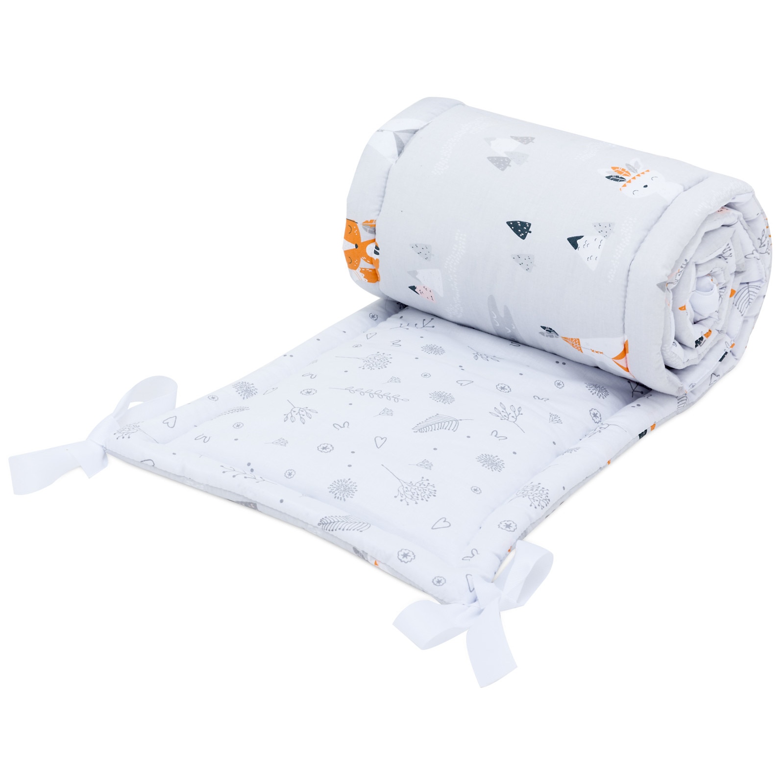 Protectie laterala pentru patut Bellochi, 180 x 30 cm, multicolor ...