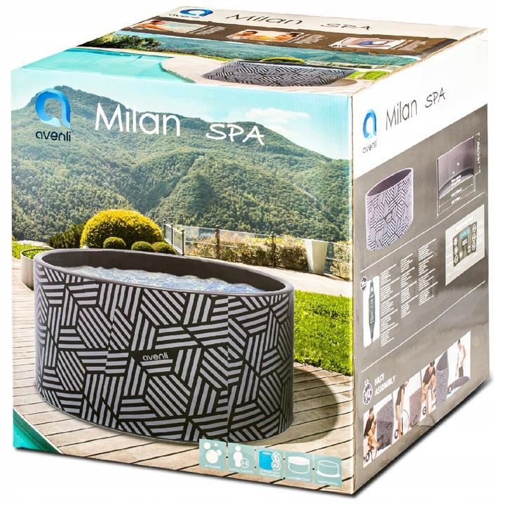 Piscina jacuzzi, gonflabila, rotunda, cu pompa si filtru, 4 persoane ...