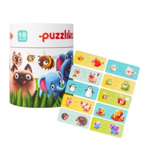 Puzzle Imaginarium My Family cu 20 de piese pentru a forma 10 perechi ...
