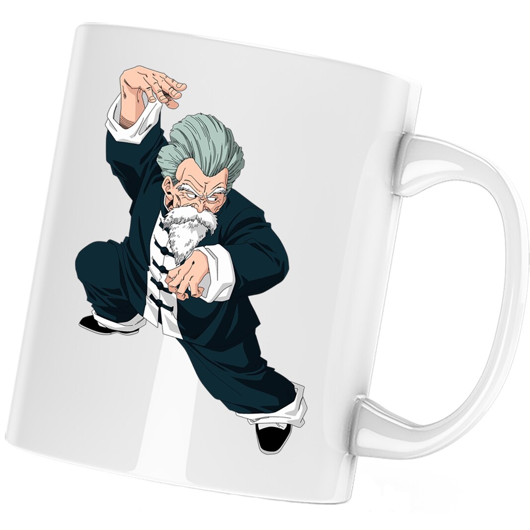 Cana Dragon Ball Z Sensei Roshi Zen Yin Yang Reiki, alba, 330 ml - eMAG.ro