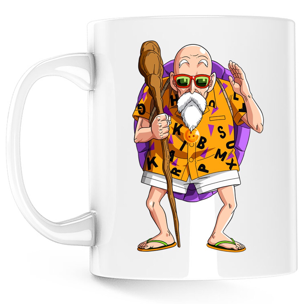 Чаша Dragon Ball Z Master Roshi Akira Toriyama Maestru, Бял, 330 мл ...