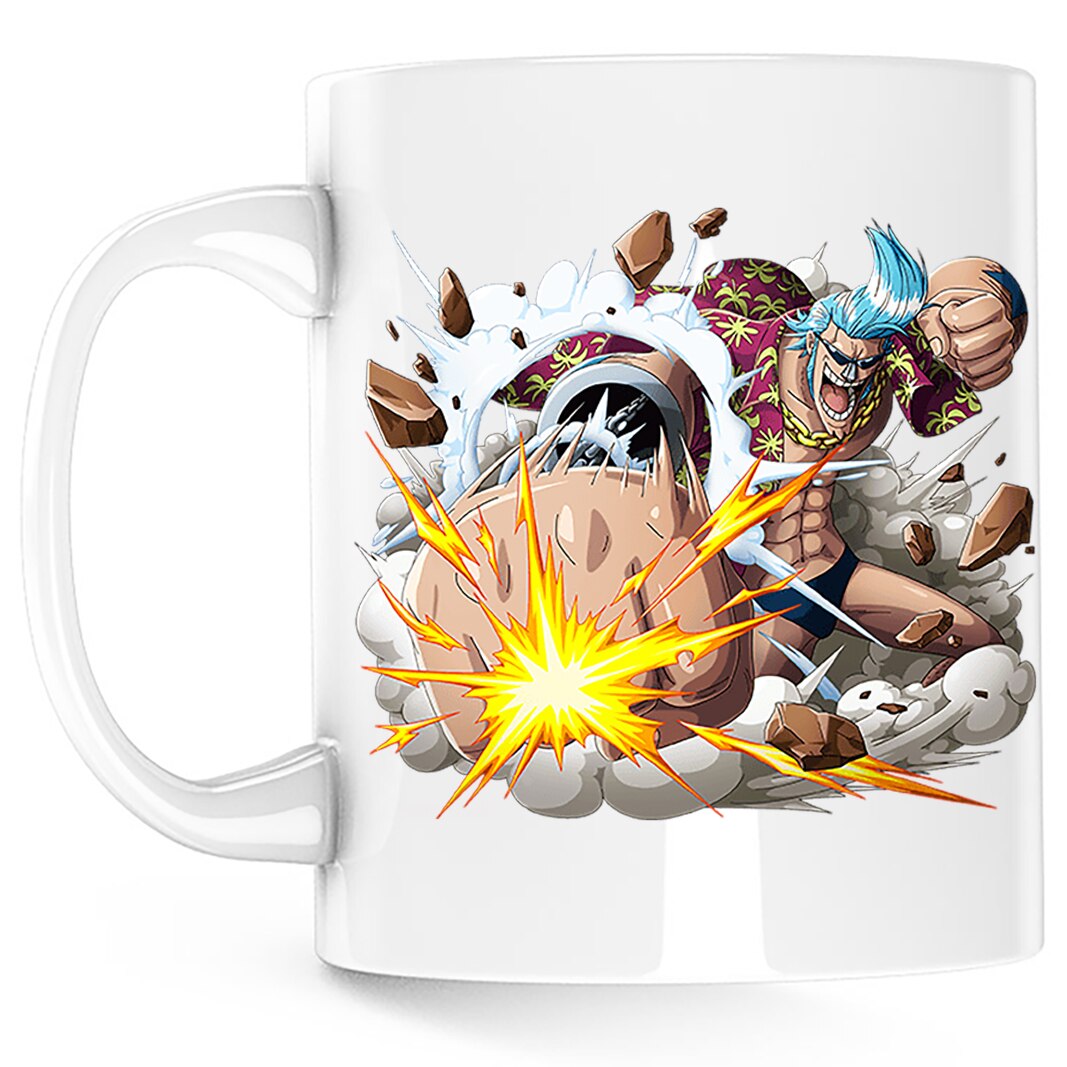 Cana Cyborg Franky Attack One Piece Pirat, alba, 330 ml - eMAG.ro