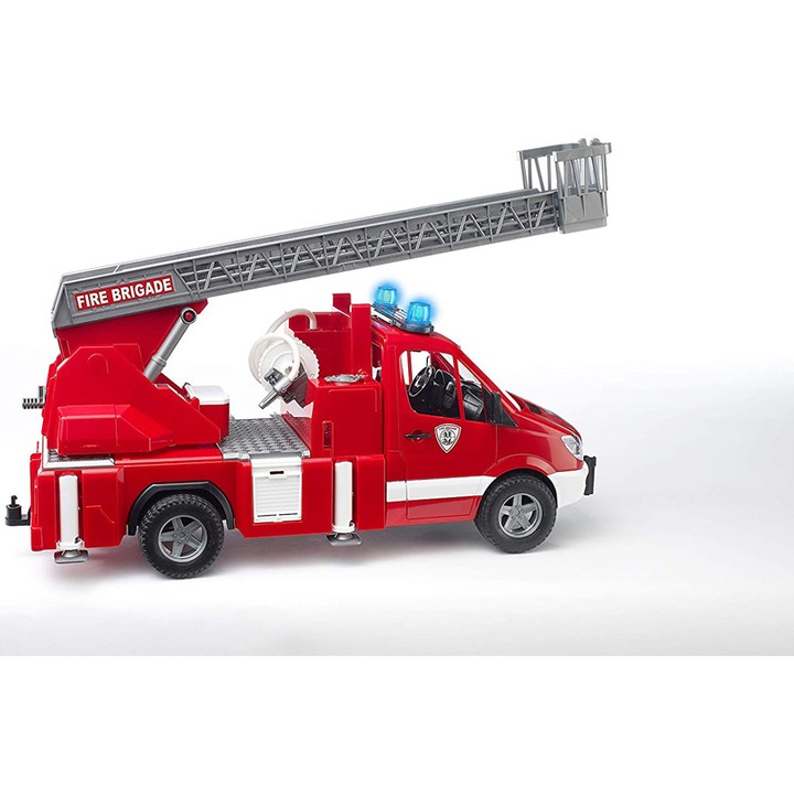 Masina de pompieri Bruder Emergency - Sprinter Mercedes Benz, cu scara ...