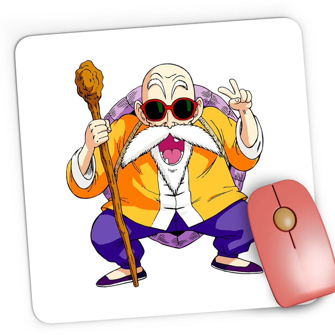 Mousepad Gaming Dragon Ball Z Master Roshi Sensei Profesor Socru, 21x19 ...