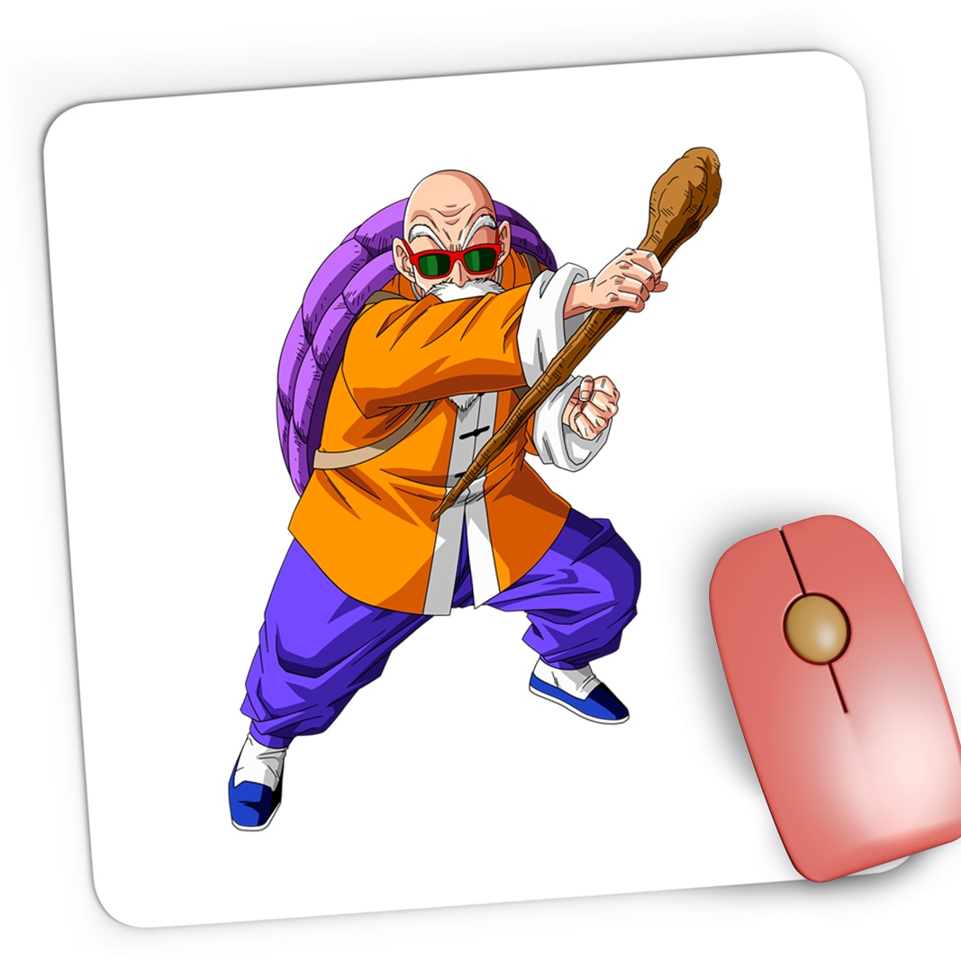 Mousepad Gaming Master Roshi Sensei Kung Fu Antrenor Profesor, 21x19 cm ...