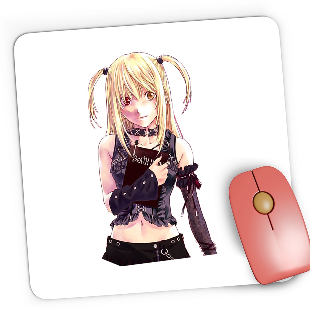 Mousepad Gaming Misa Amane Death Note Anime Dragobete, 21x19 cm - eMAG.ro